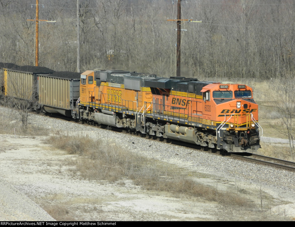 BNSF 6030 From Up High